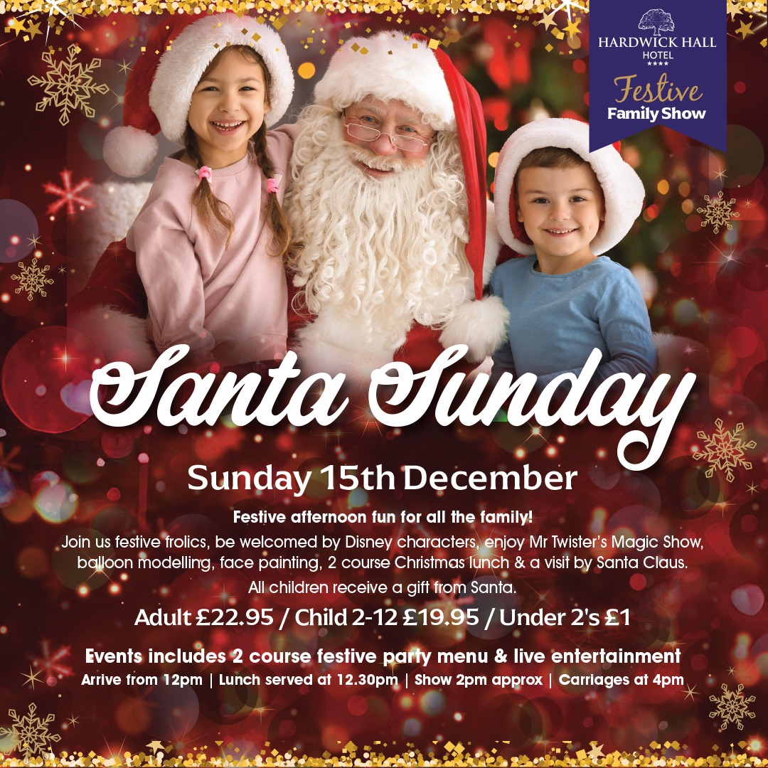Santa Sunday - Hardwick Hall Hotel